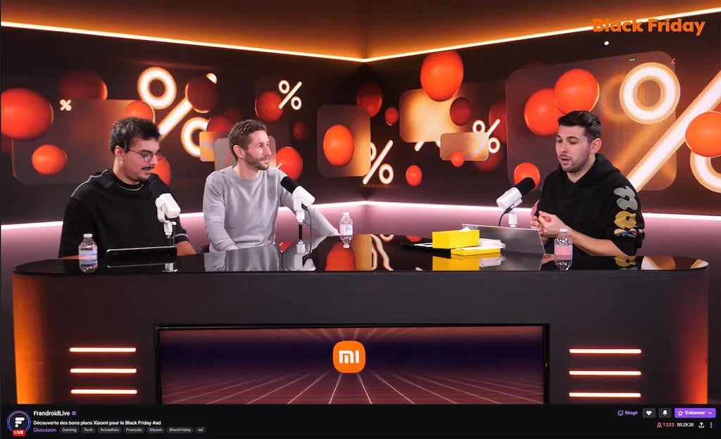 La plataforma de noticias Frandroid dota a su estudio de una pantalla — Atelsa