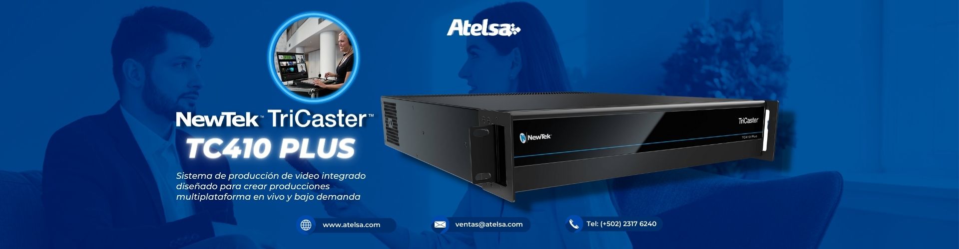 EQUIPO BROADCAST TV — Atelsa