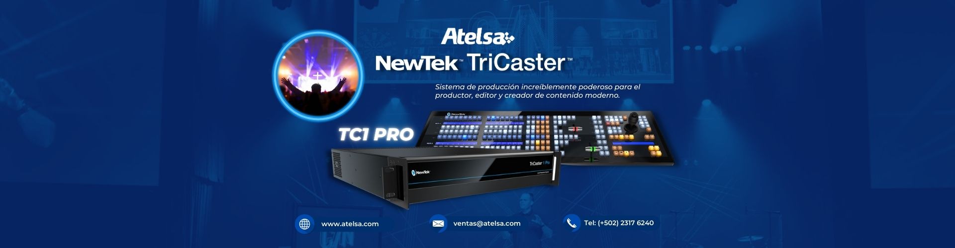 EQUIPO BROADCAST TV — Atelsa
