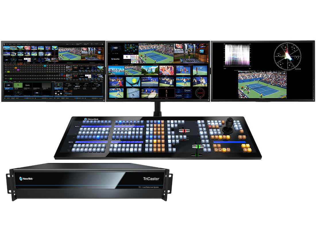 Switcher de Video NDI VIZRT TriCaster TC1 Pro - 16 fuentes de video ...