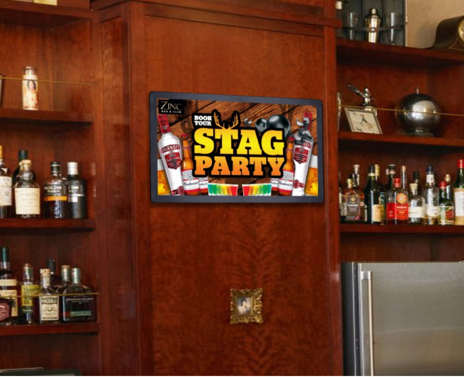 Monitor para cartelería digital — Atelsa